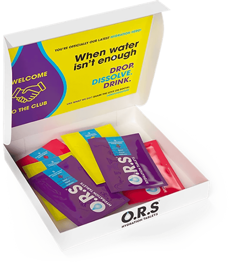 O.R.S Hydration Welcome Pack – O.R.S Hydration UAE